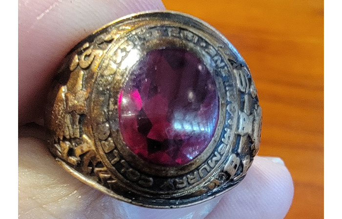 Class Ring from 1951 Discovered at Fort Phantom Hill - The Messenger